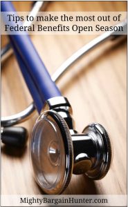 Federal Benefits Open Season: Must-do tips - Mighty Bargain Hunter